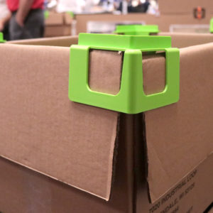 Clip & Stack Heavy Duty - Orange - Box Latch Products